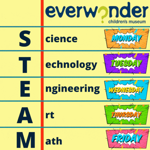 All the STEAM you can fit into your week! | EverWonder Children's Museum